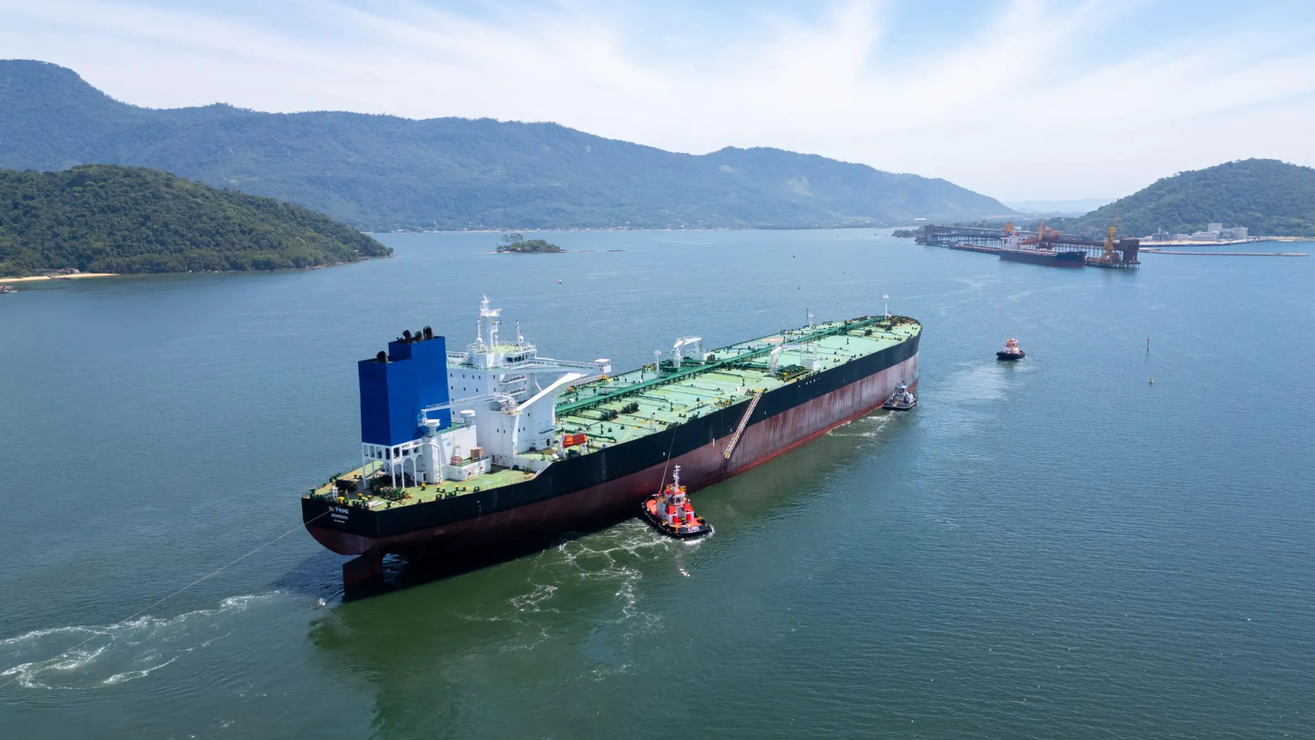 Porto Sudeste handles VLCC VL Prime, the largest vessel ever operated ...